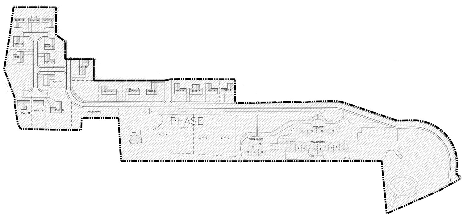 Ladysbridge Village - Phase 1 Plan Zoom
